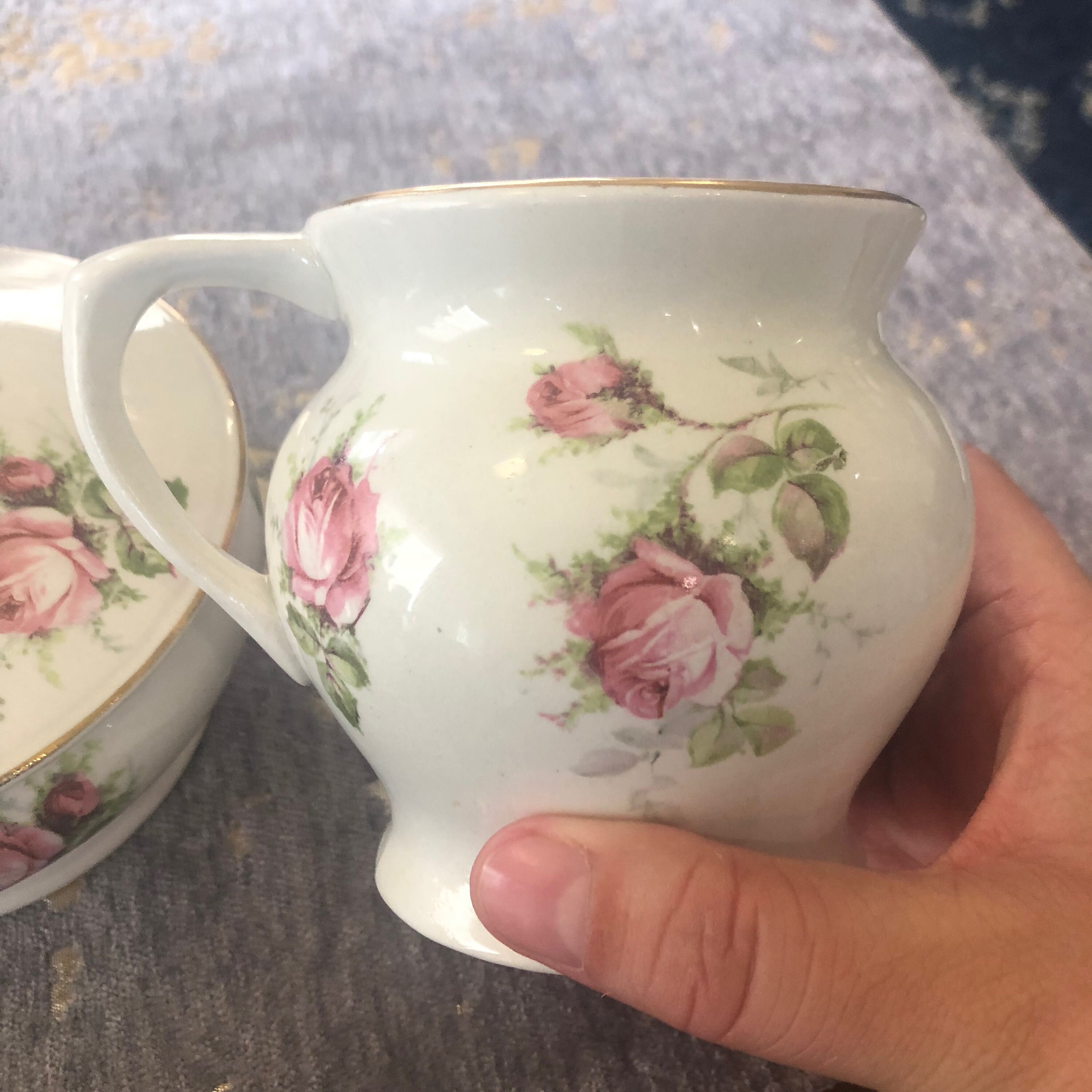 Vintage Homer Laughlin Duchess Shape Set of Three Pieces of Toiletware ...