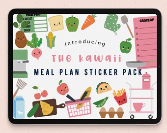Meal Planning Sticker - Etsy