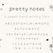 Boba Tea Font | Cute Goodnotes Font| Round Font | Hand Drawn Font ...