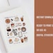 Coffee Stickers Printable Pdf | Aesthetic Digital Stickers Planner ...