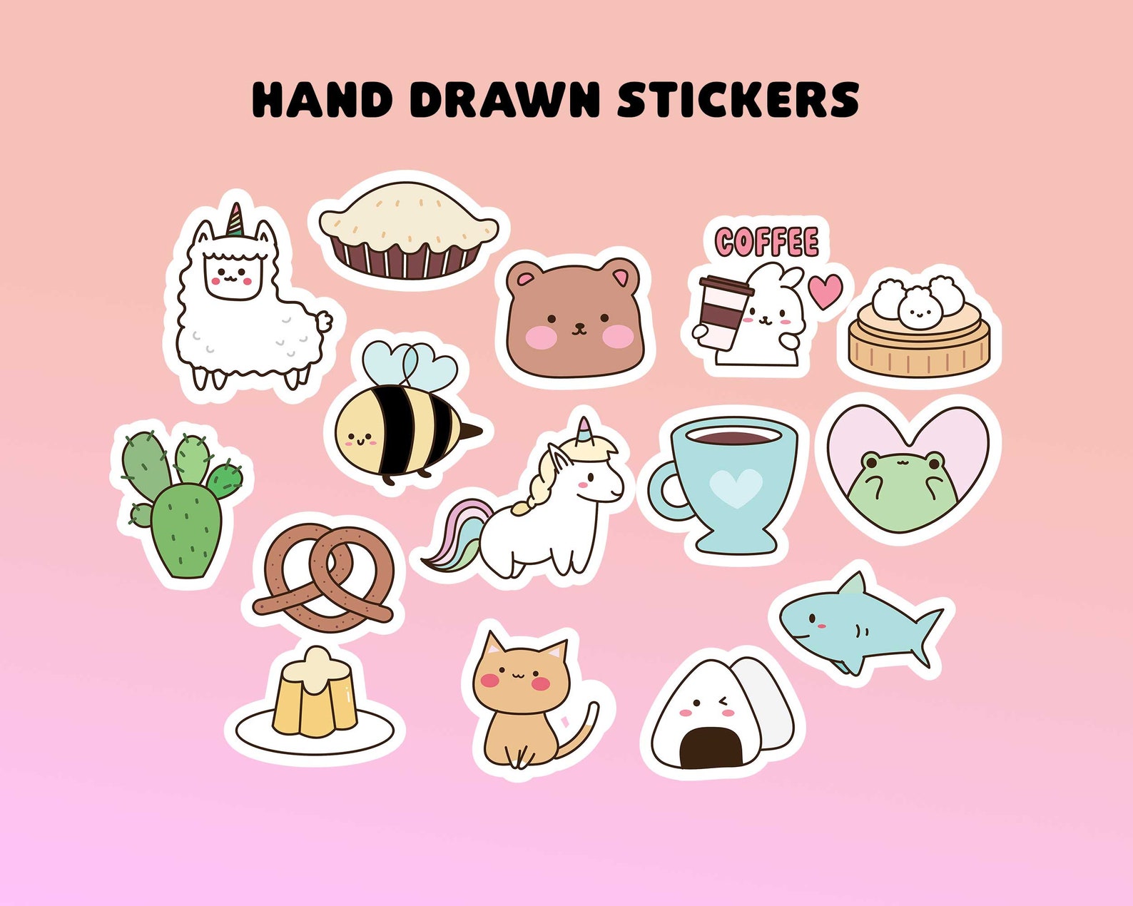 Cute Digital Stickers | Kawaii Goodnotes Stickers | Frog | Anime| Work ...