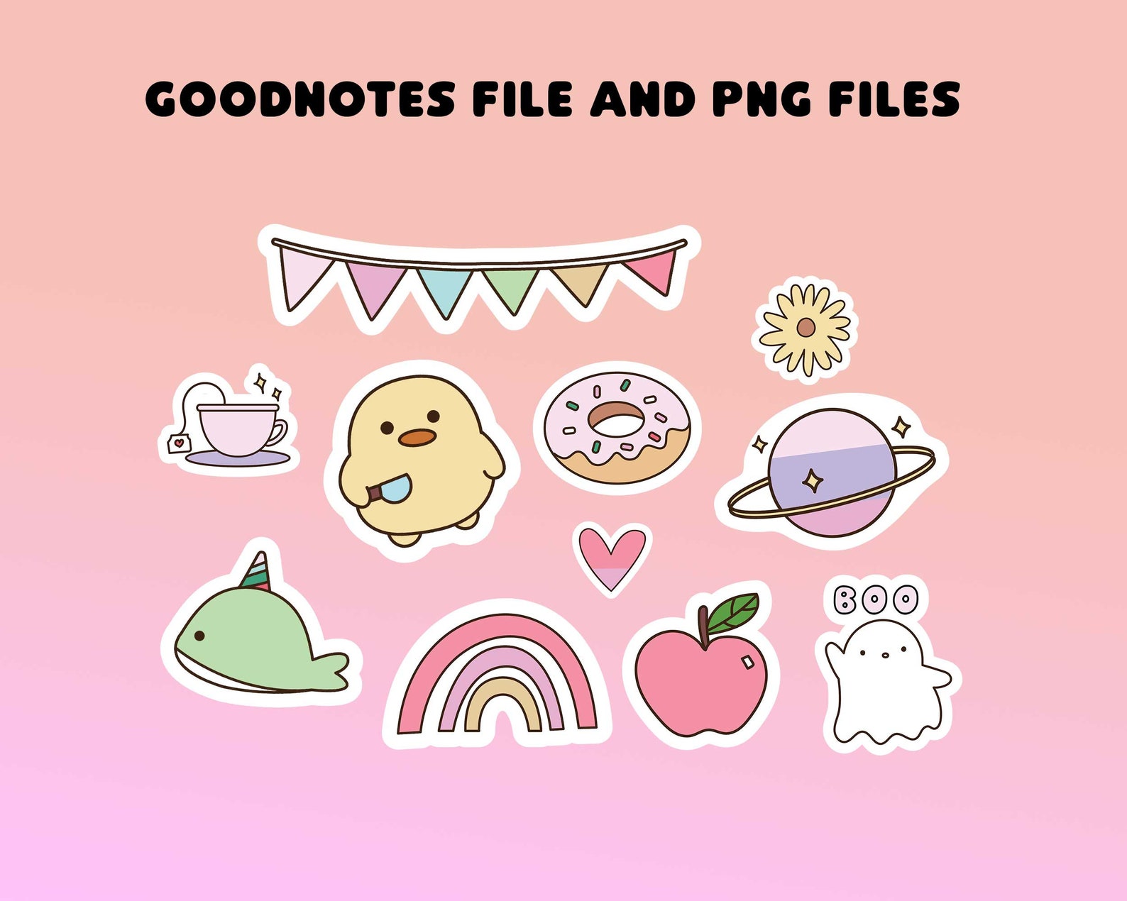 Cute Digital Stickers Kawaii Goodnotes Stickers Frog Anime Work Life ...