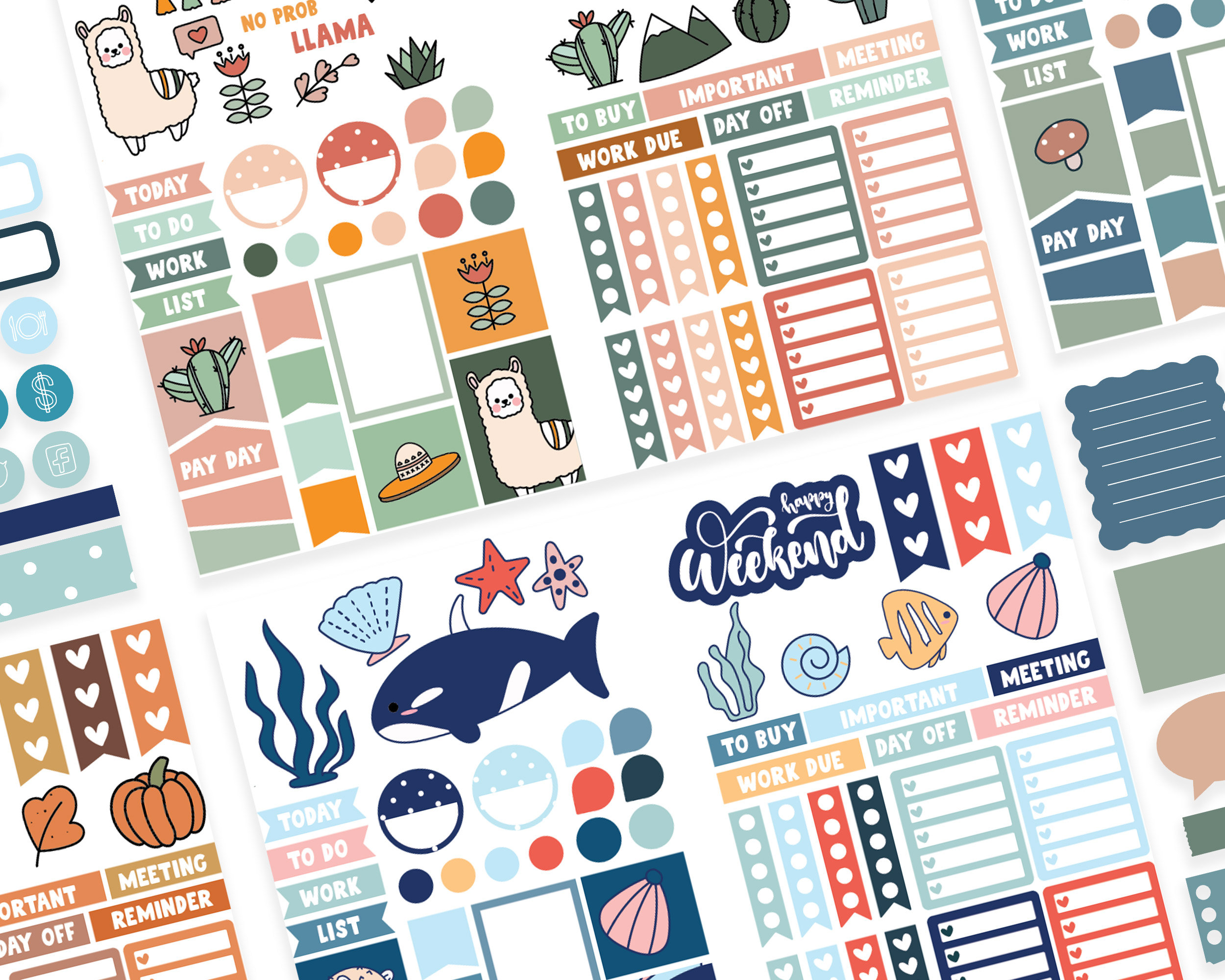 Goodnotes Stickers Value Bundle Holiday Digital Stickers | Etsy