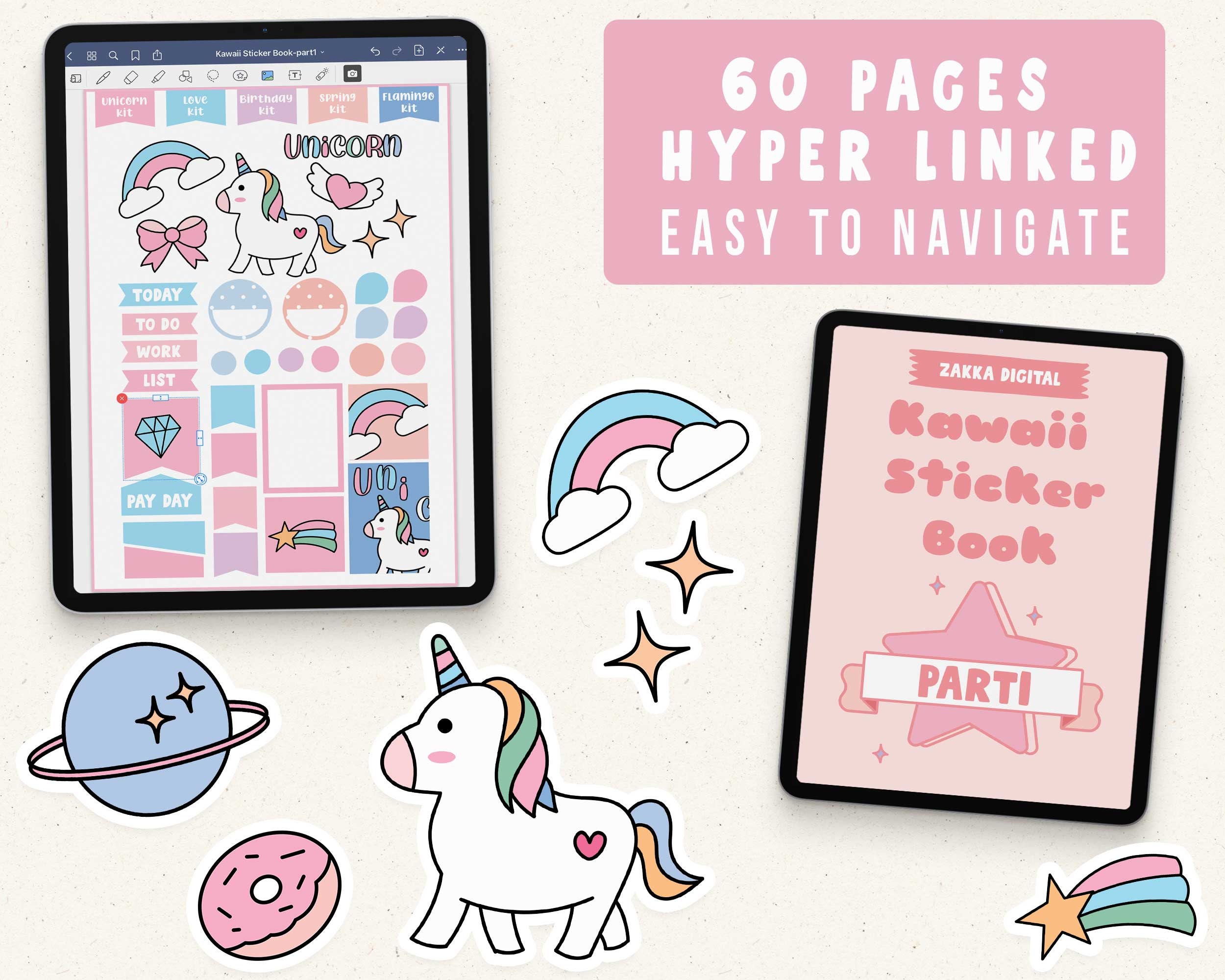 Goodnotes Stickers Value Bundle Holiday Digital Stickers | Etsy