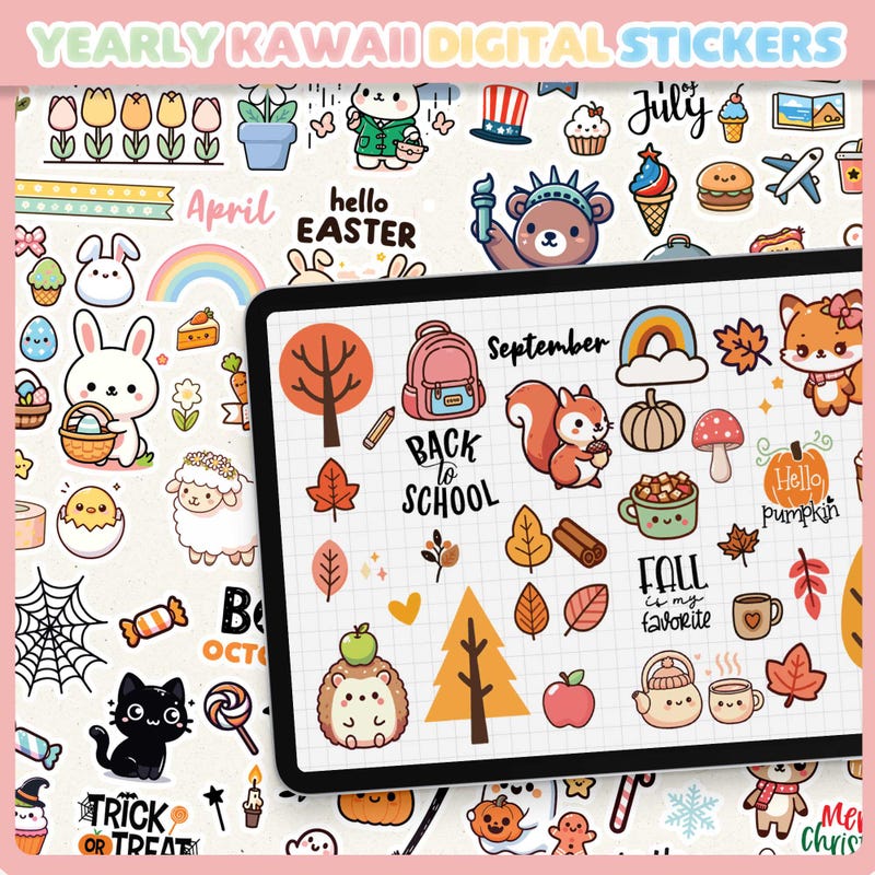 Cute Stickers - Etsy