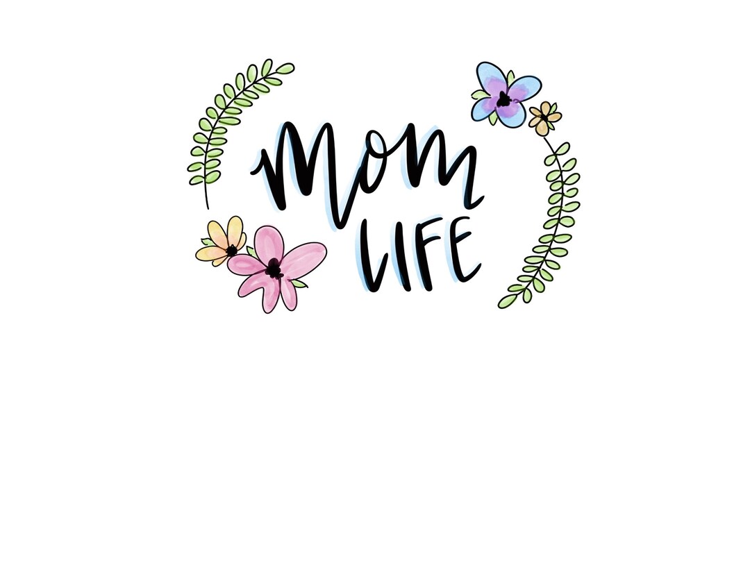 Mom Life SVG - Etsy