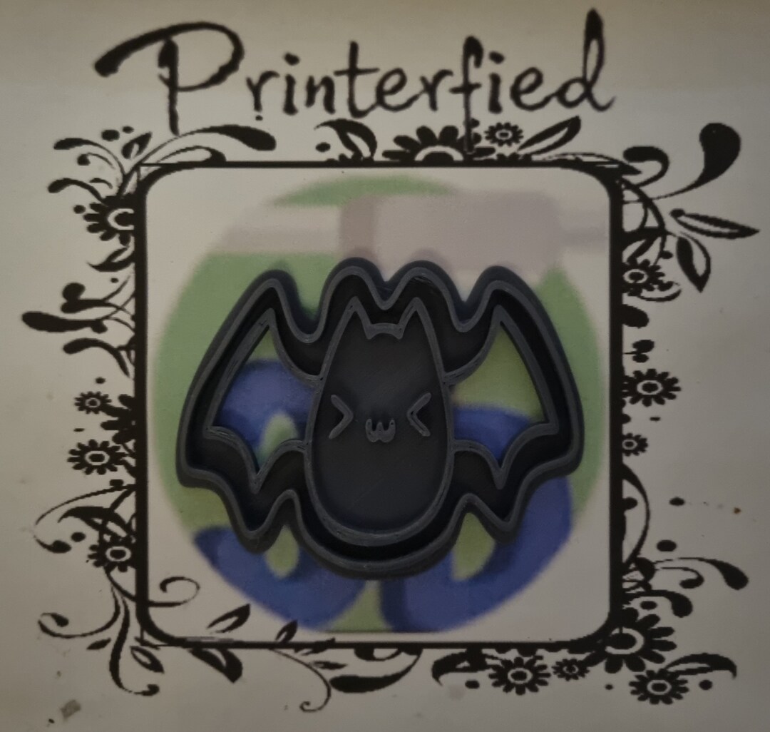 Cute Halloween Bat Cookie Press - Etsy