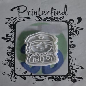 Police Cookie Cutter and Embosser - Etsy UK