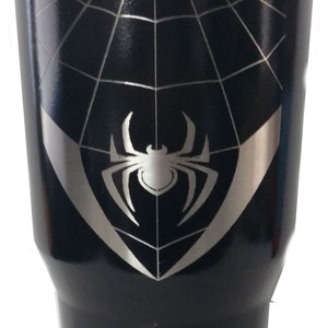 30 Oz. Custom Spiderman Tumbler Powder Coated, Venom, Engraved Cup ...