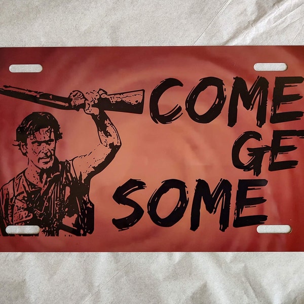 Evil License Plate - Etsy