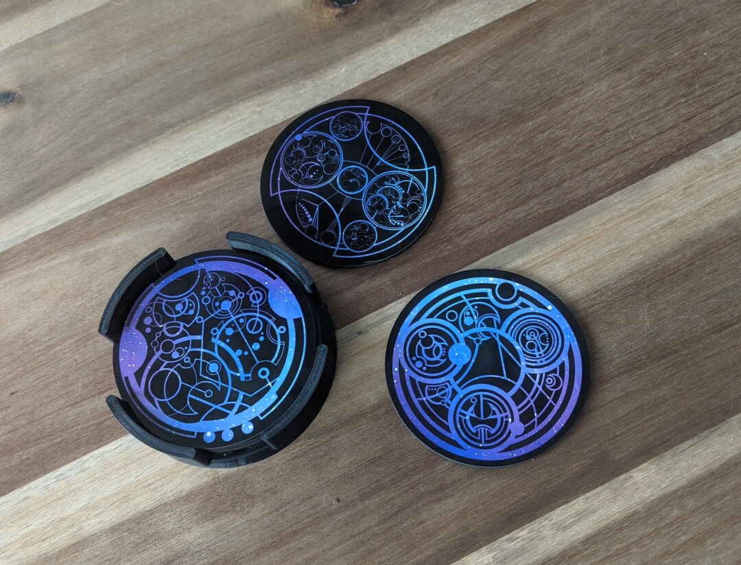 Doctor Who Housewarming Gift, Coaster Set of 4, Wedding Gifts for ...