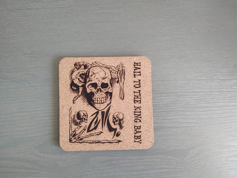 Evil Dead Necronomicon Cork Coaster Set | Halloween Gift / Ash Vs Evil ...