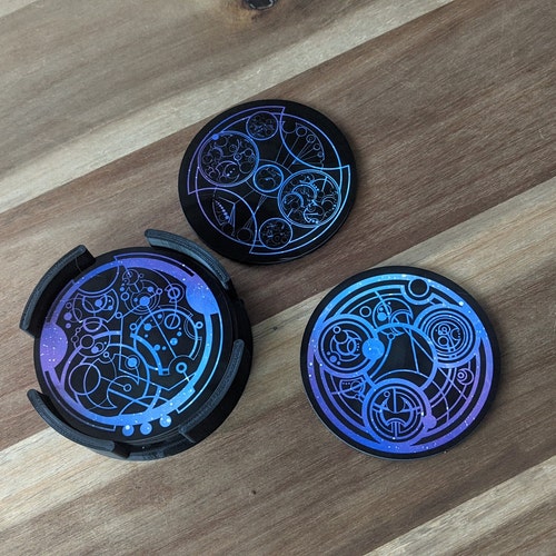 Doctor Who Housewarming Gift Coaster Set of 6 Wedding Gifts - Etsy