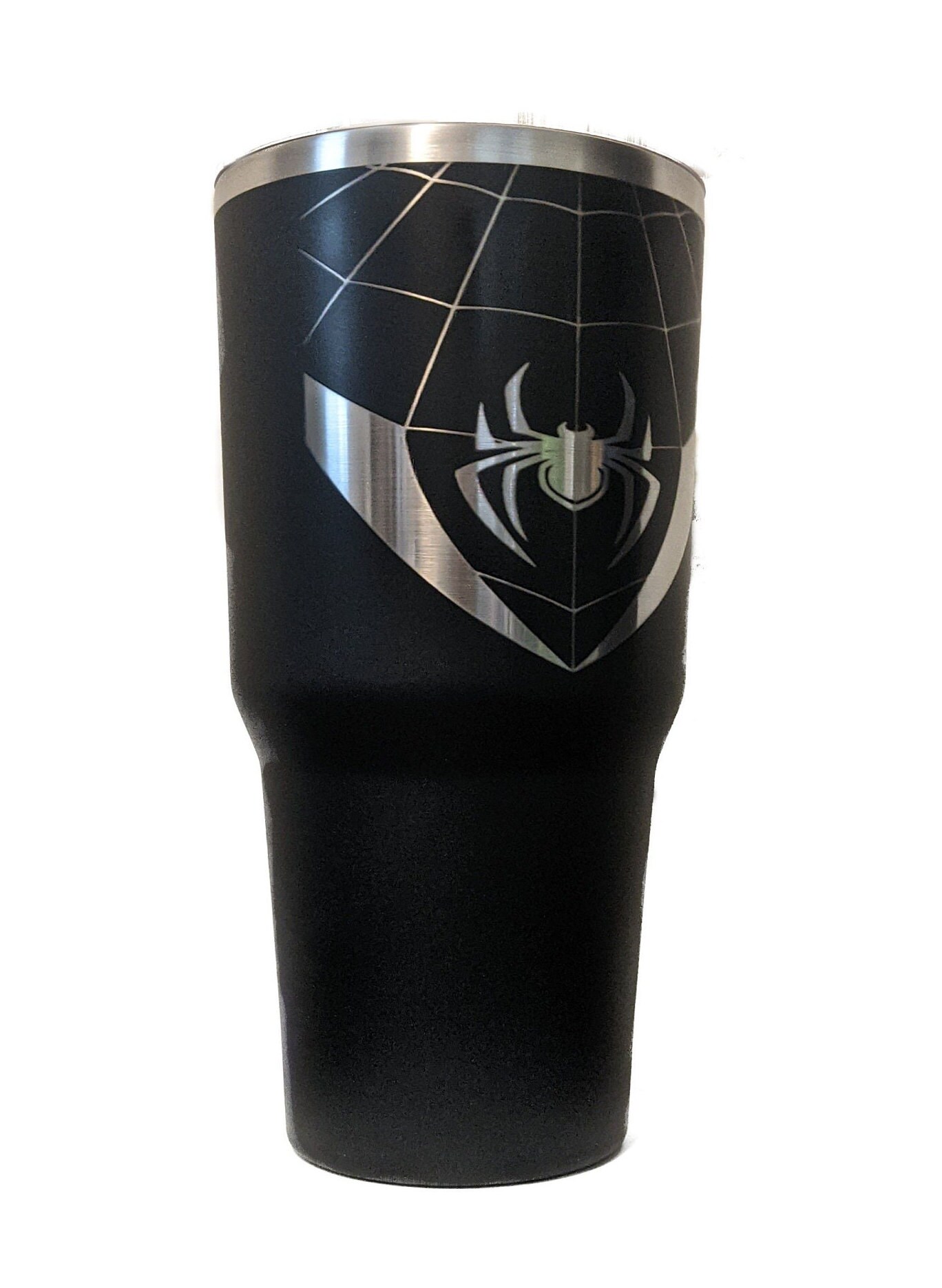 30 Oz. Custom Spiderman Tumbler Powder Coated Venom Engraved | Etsy