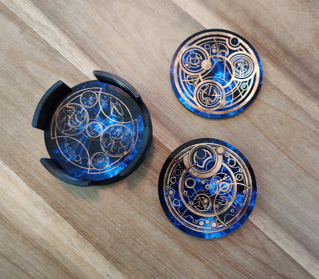 Doctor Who Housewarming Gift, Coaster Set of 6, Wedding Gifts for ...