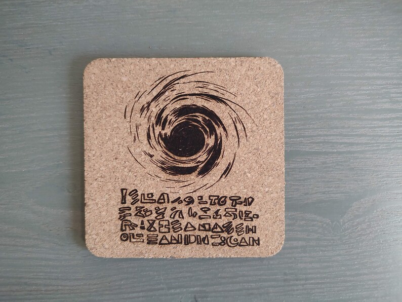 Evil Dead Necronomicon Cork Coaster Set | Halloween Gift / Ash Vs Evil ...
