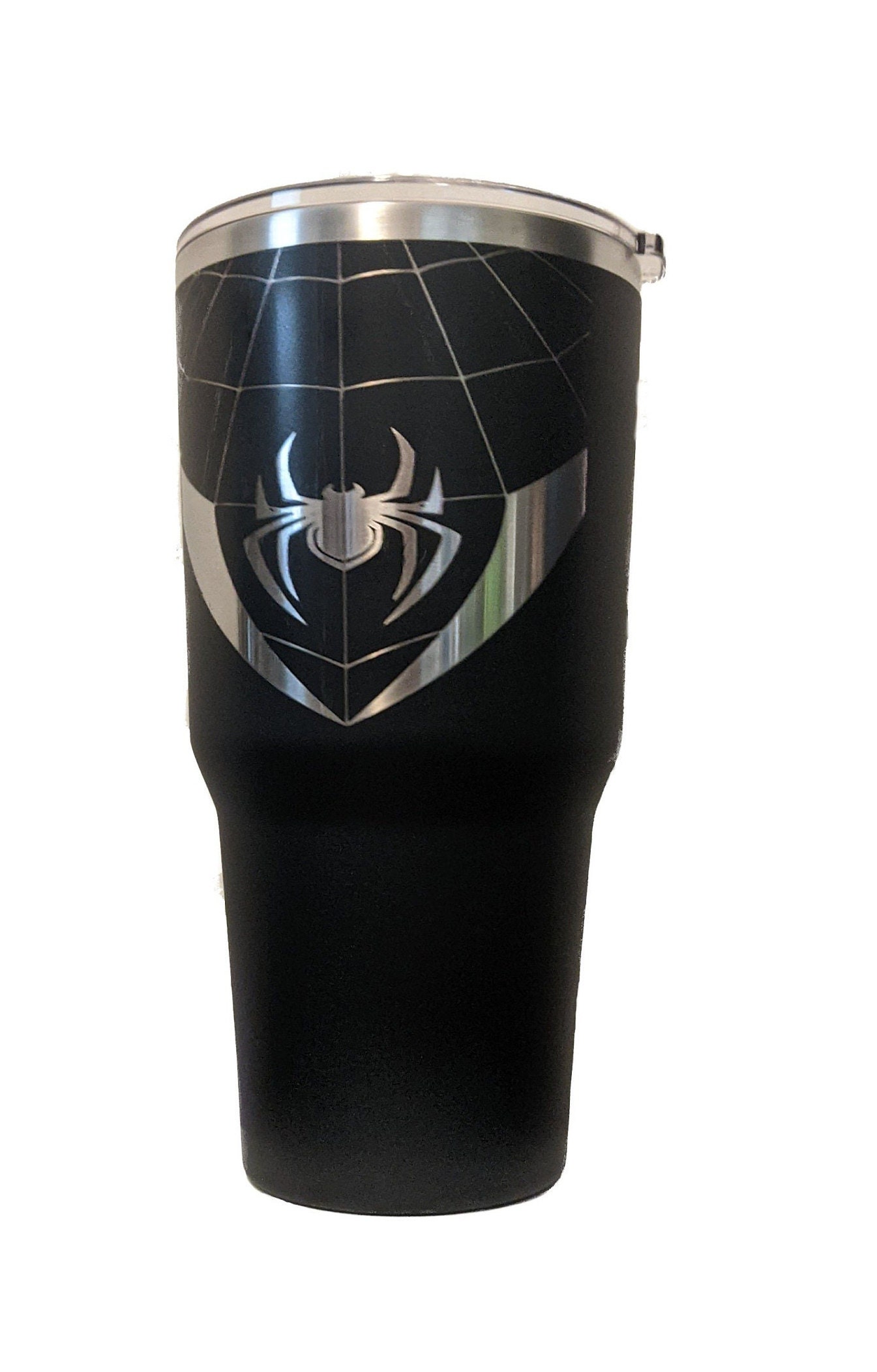 30 Oz. Custom Spiderman Tumbler Powder Coated Venom Engraved | Etsy