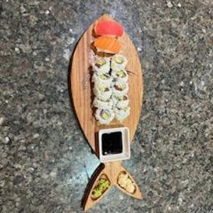 WASABI – Sushi Plate Wood. Unique Gifts for Sushi Lovers. Original ...