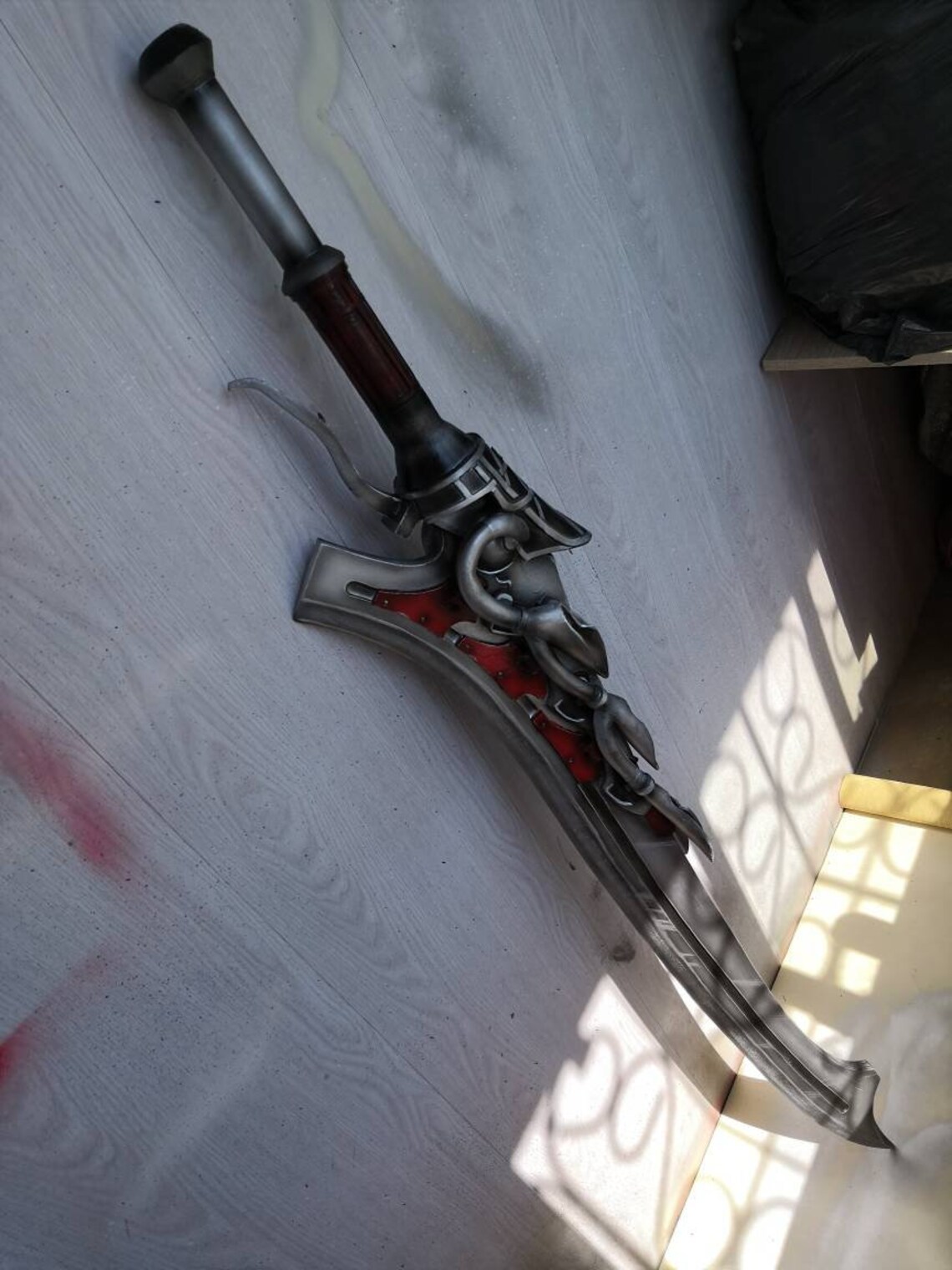 DMC 5 Devil May Cry Red Queen Nero Cosplay Sword Weapon | Etsy