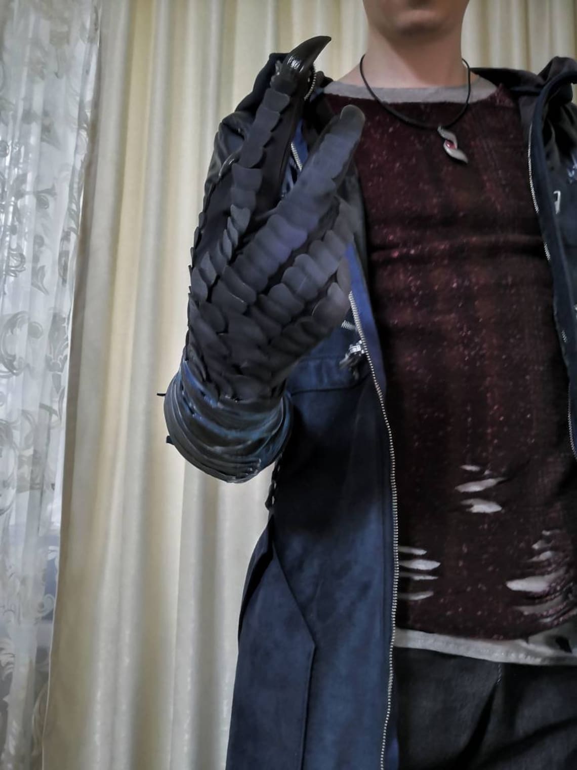 Nero Devil Arm DMC 5 Devil May Cry Cosplay Costume Glove - Etsy