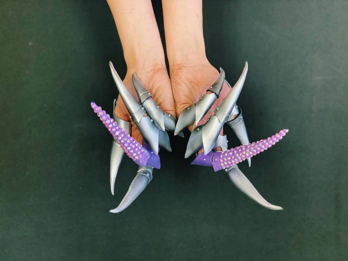 Evelynn Claws League Of Legends Kda All Out Villain Cosplay Etsy