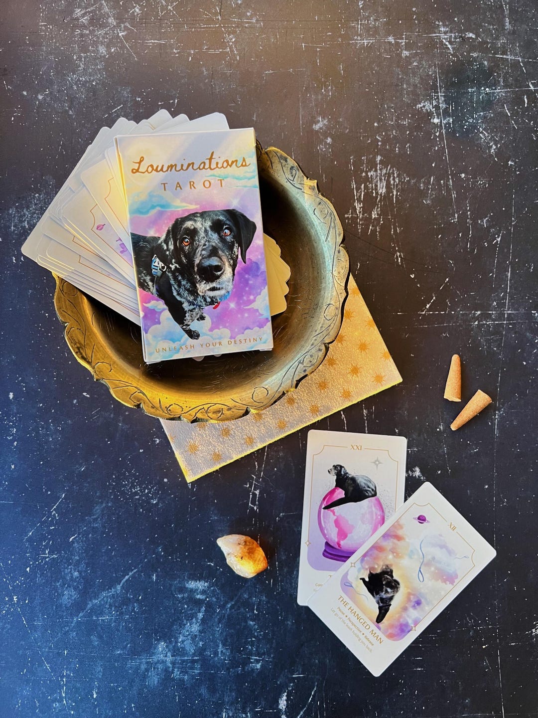 Custom Pet Tarot Deck Featuring Your Pet | Personalized Tarot | Pet ...