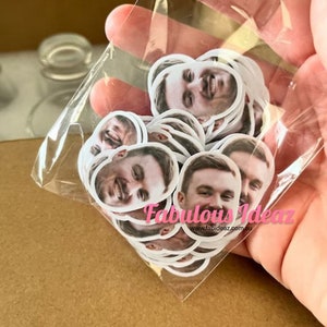 Face Confetti Sticker Bachelorette Party Table Decor Groom Bachelorette ...