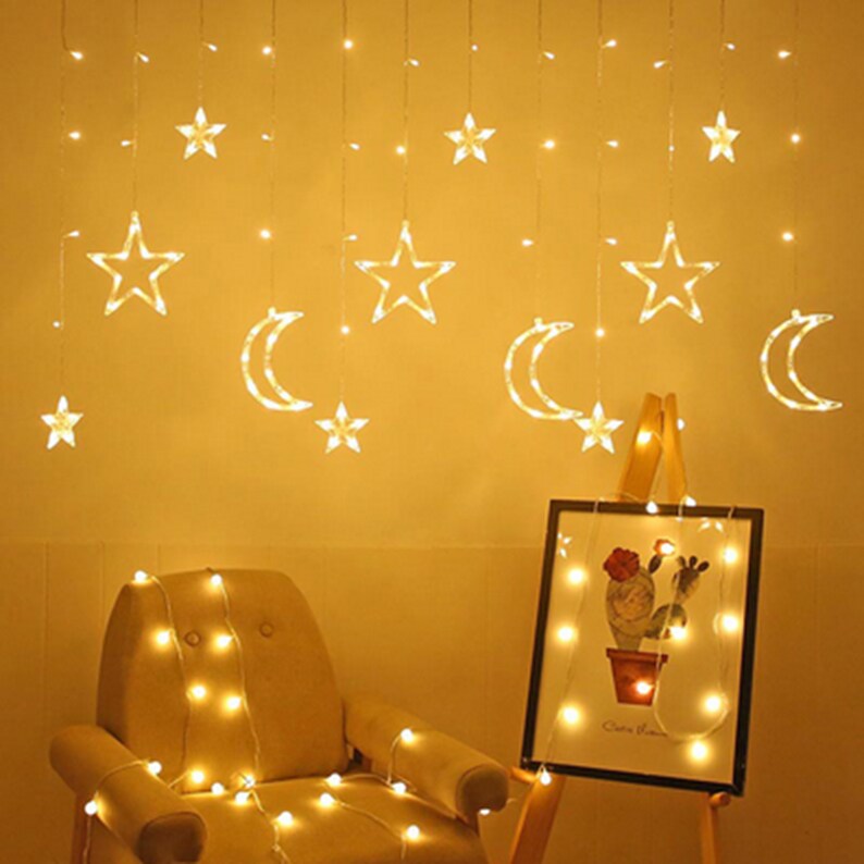 Eid Ramadan Mubarak Letter Light Box Decorations Ornaments Lights ...