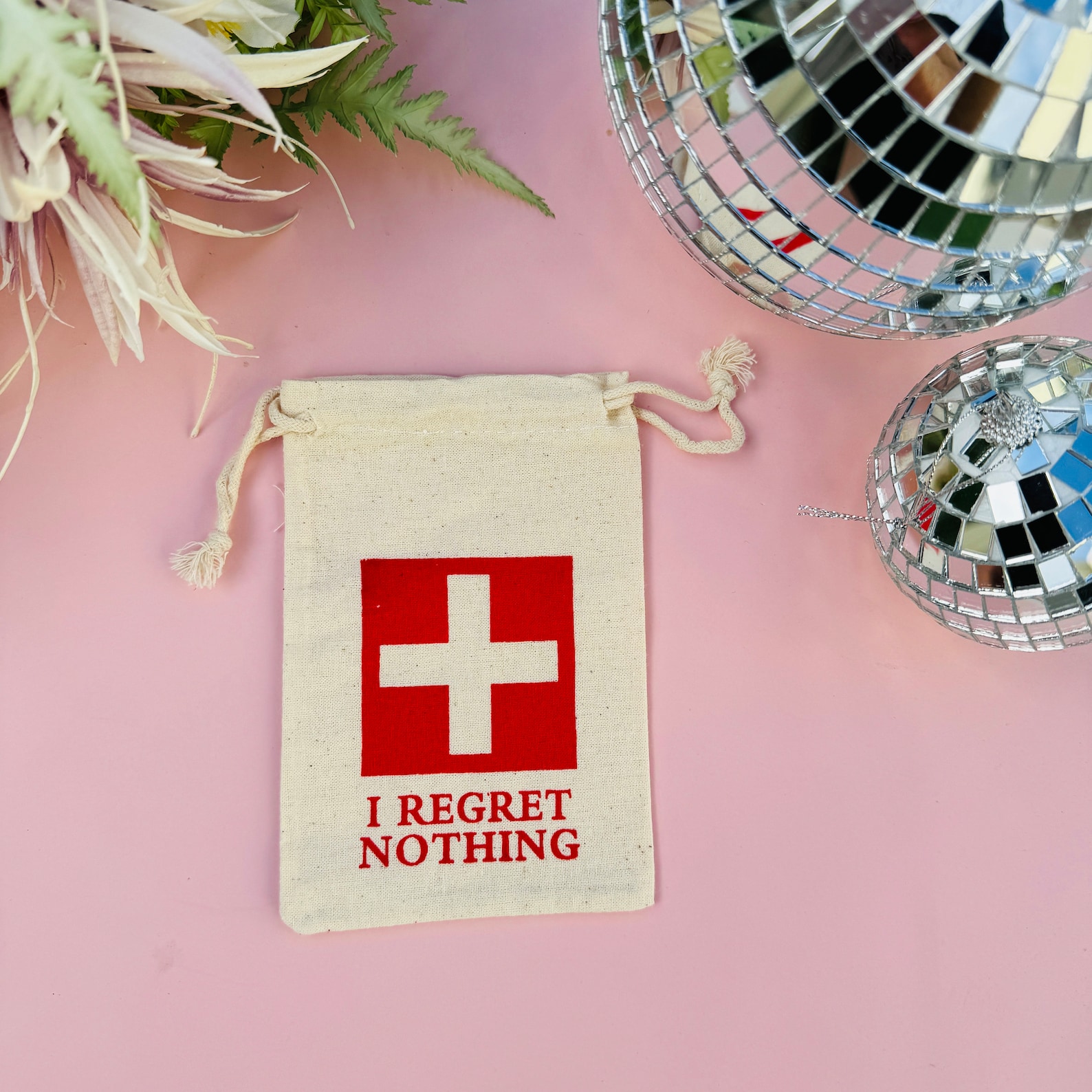 10x Bachelorette Party Bags - I Regret Nothing Hangover Kit Bags ...