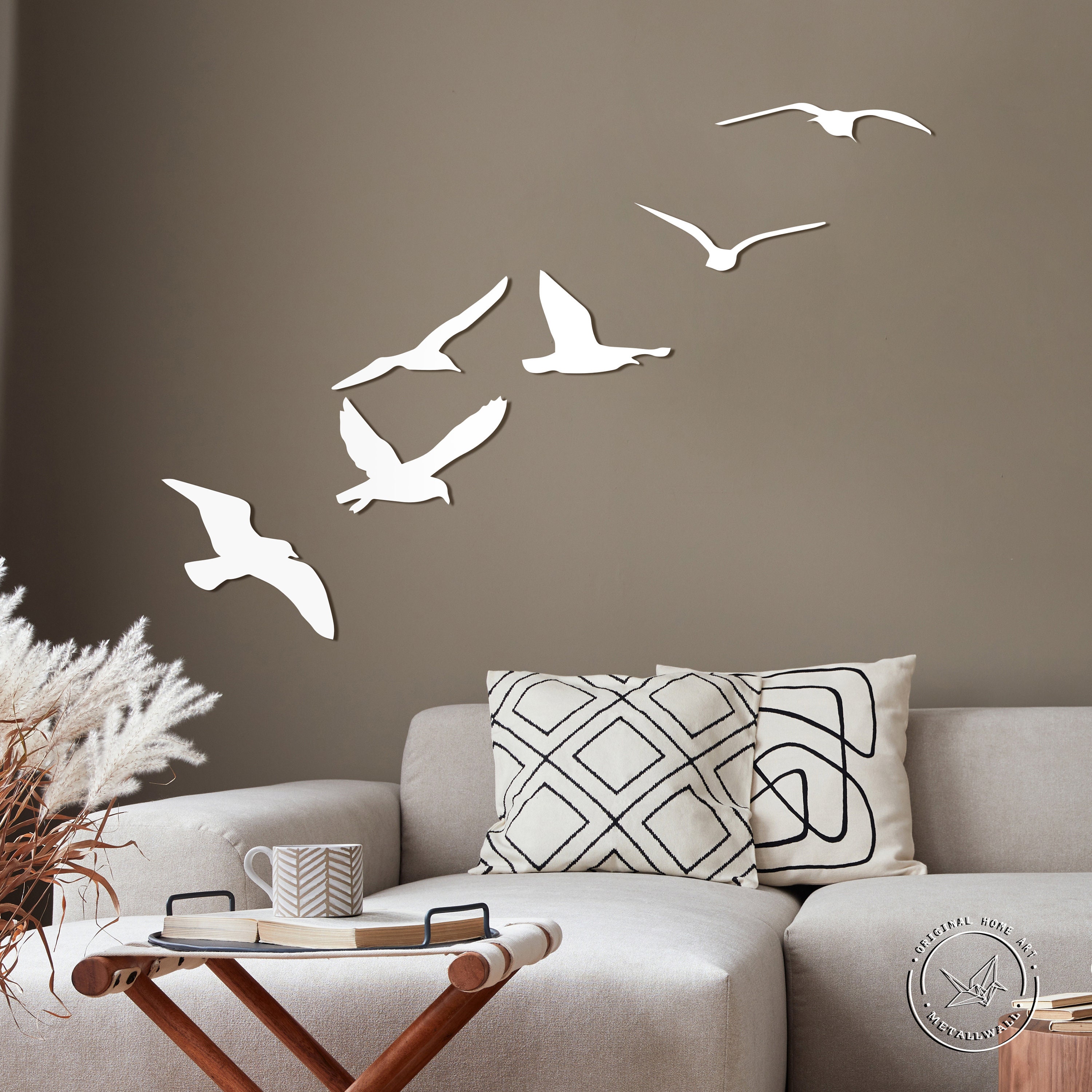 Metal Bird Wall Art Large Outdoor Metal Home Decor Wall Art Etsy