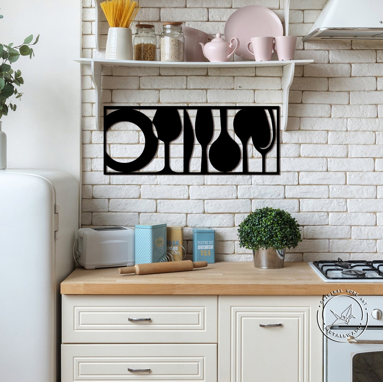 Kitchen signs Metal wall art Kitchen wall art Metal wall decor | Etsy