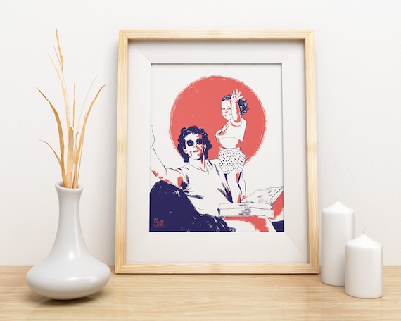 Personalized Portrait TO IMPRIMER Custom Portrait Ready to | Etsy