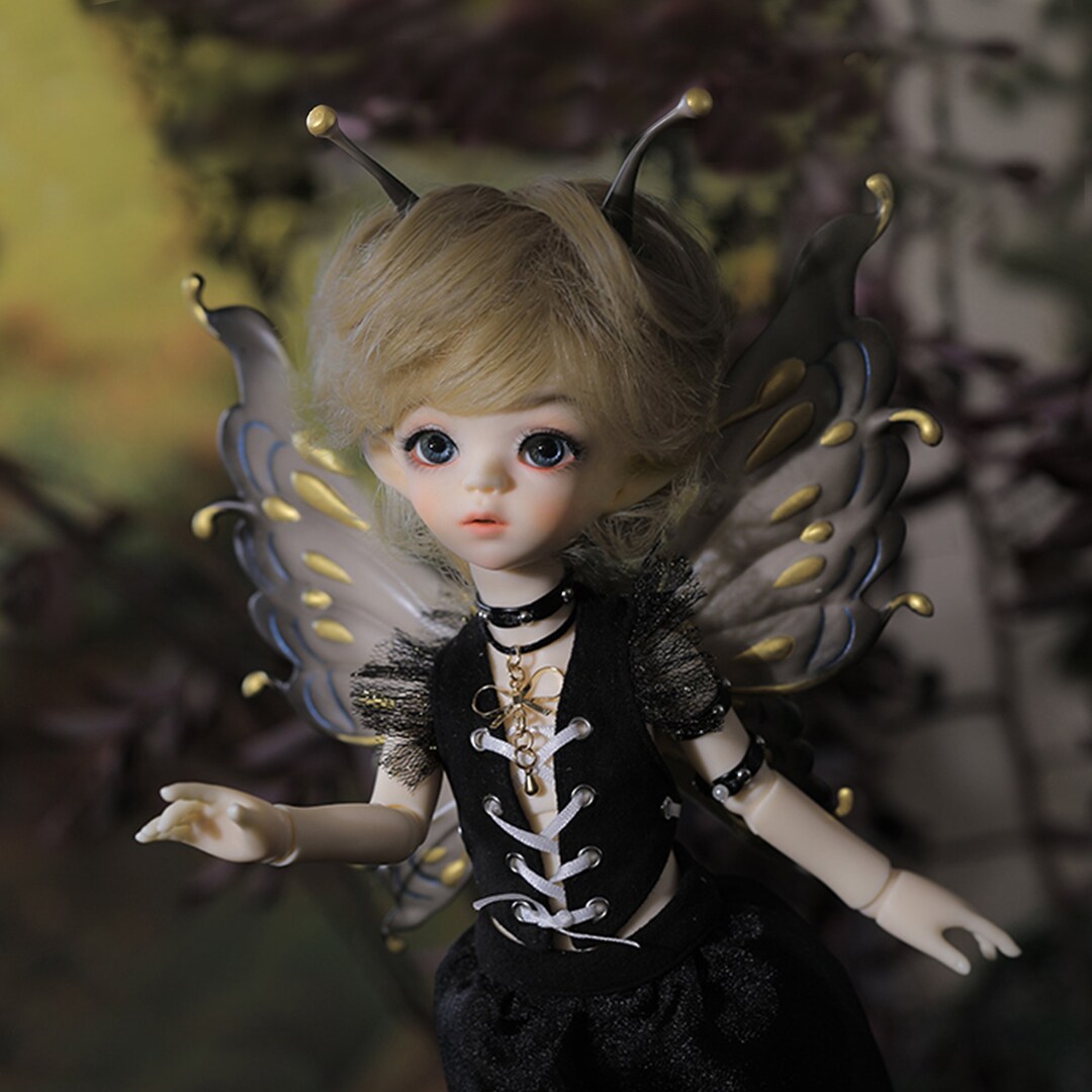 Ball Jointed Dolls 1/6 Bjd Butterfly Doll Blank Resin Doll No Make Up ...