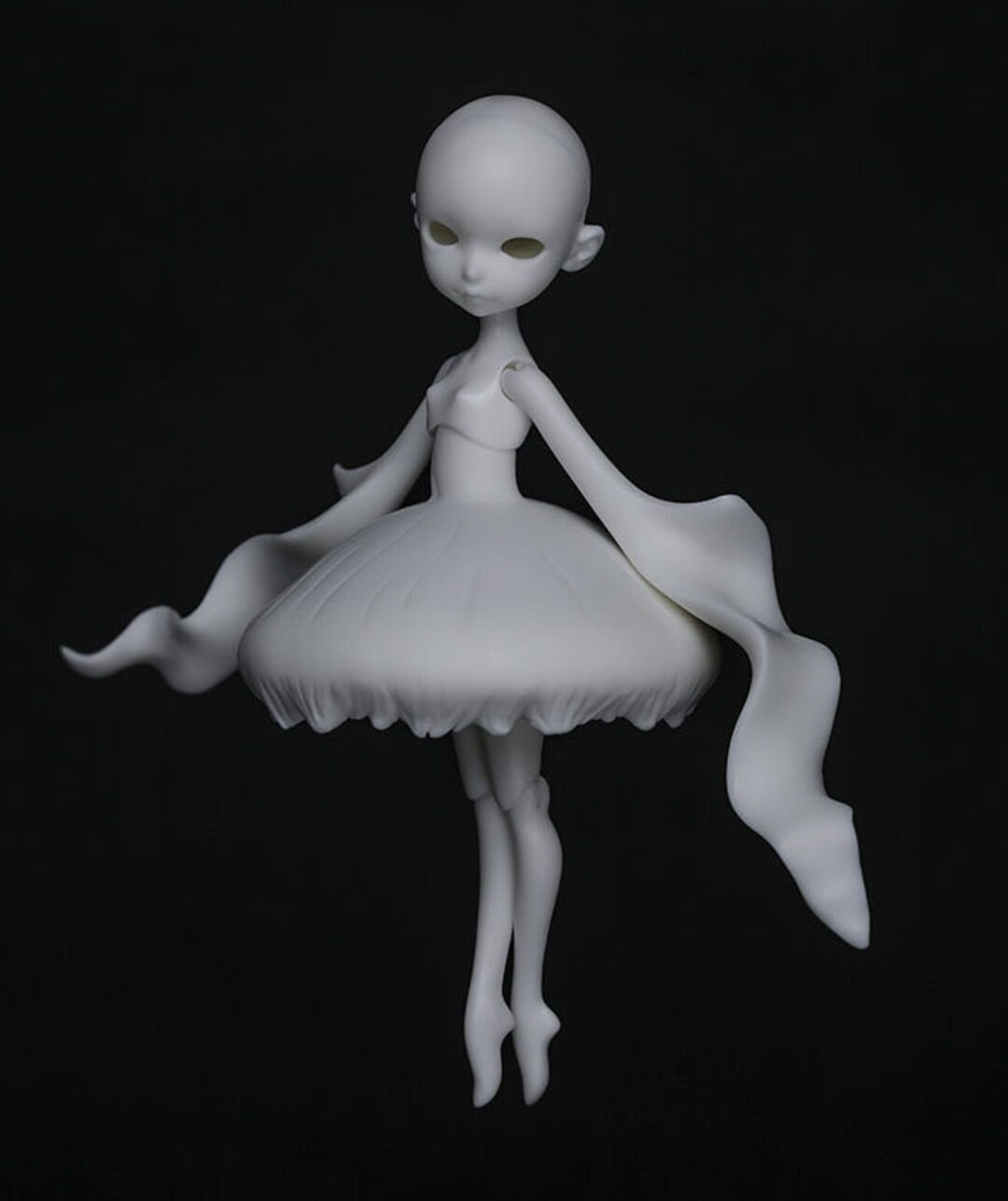Jellyfish Resin Doll 1/8 Bjd Joint Doll Fantasy Ball Jointed Blank Doll ...