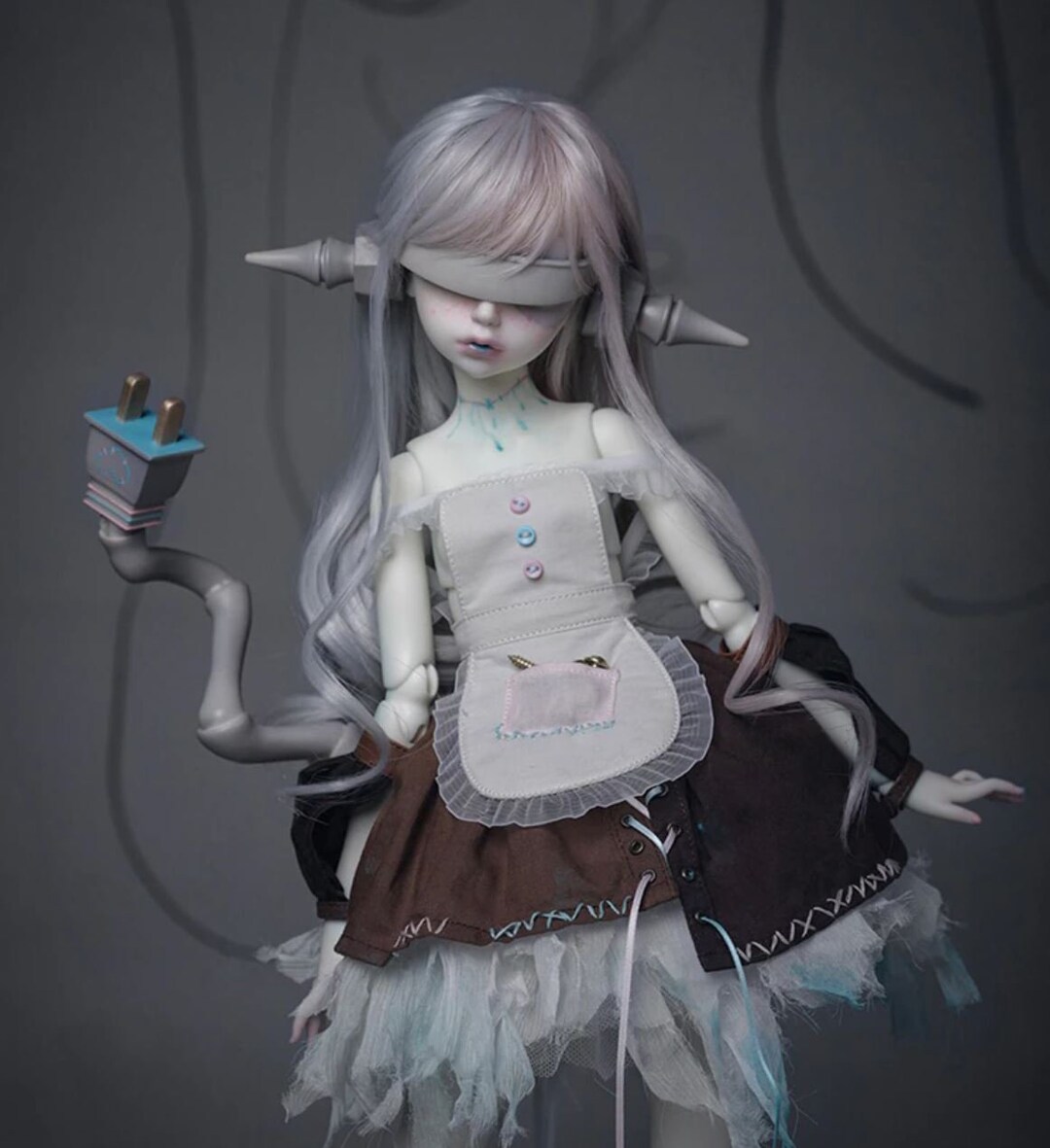 Steampunk 1/4 BJD Ball Jointed Doll Blank Doll for DIY - Etsy