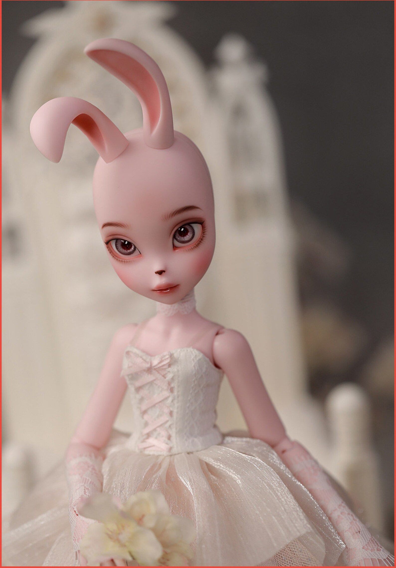1/4 BJD Doll Cute Bunny Girl Ball Jointed Doll - Etsy