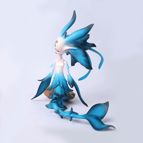 BJD Mermaid Doll 1/4 BJD Fantasy Doll Handmade Art Doll for - Etsy