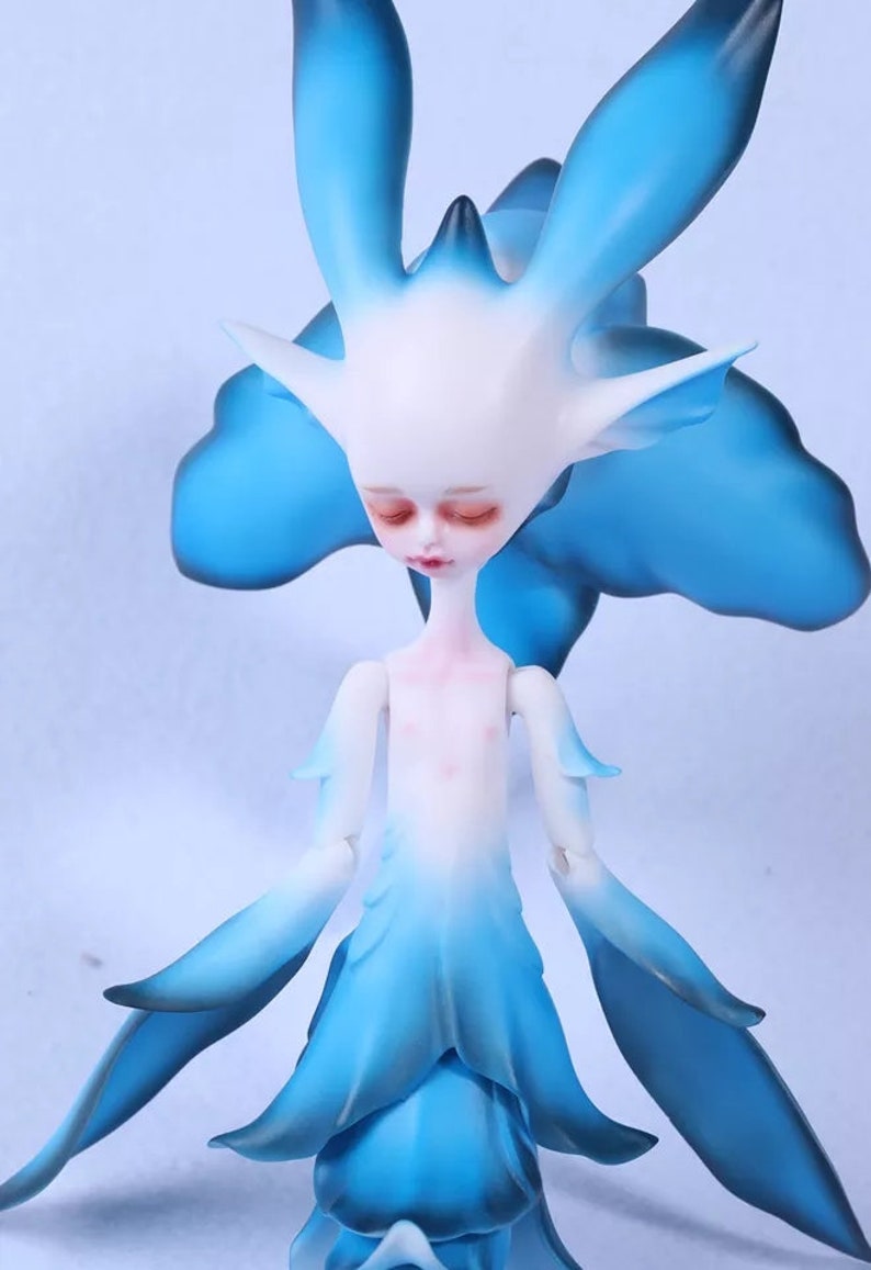 Mermaid Doll 1/6 BJD Fantasy Doll Handmade Art Doll for Collection Crap ...