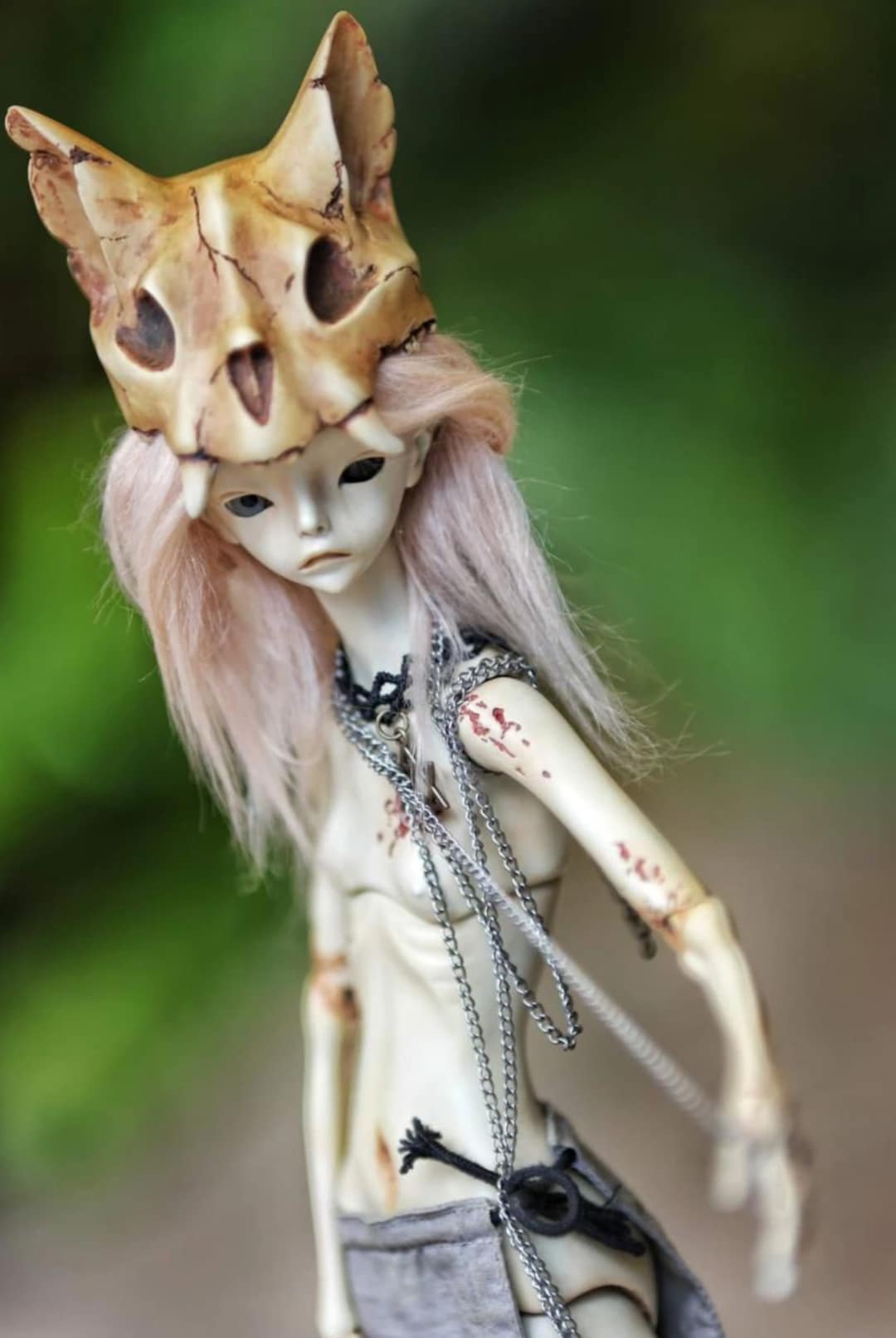 Wolf Bjd Doll 1/4 ART OOAK Doll Art Doll for Collection, Ooak Monster ...
