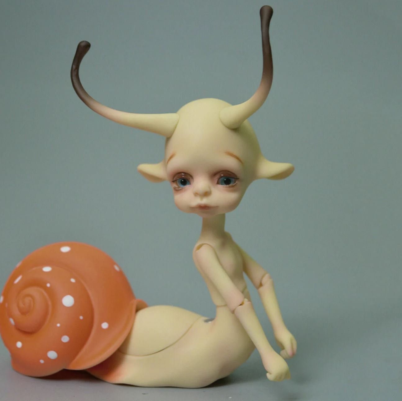 Snail 1/8 BJD Ball Jointed Art Doll for Collection Ooak - Etsy