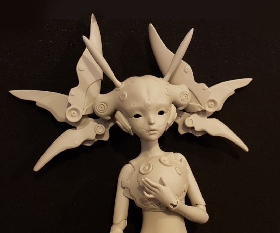 BJD 1/4 Fantasy Doll Mechanical Bjd Robot Resin - Etsy