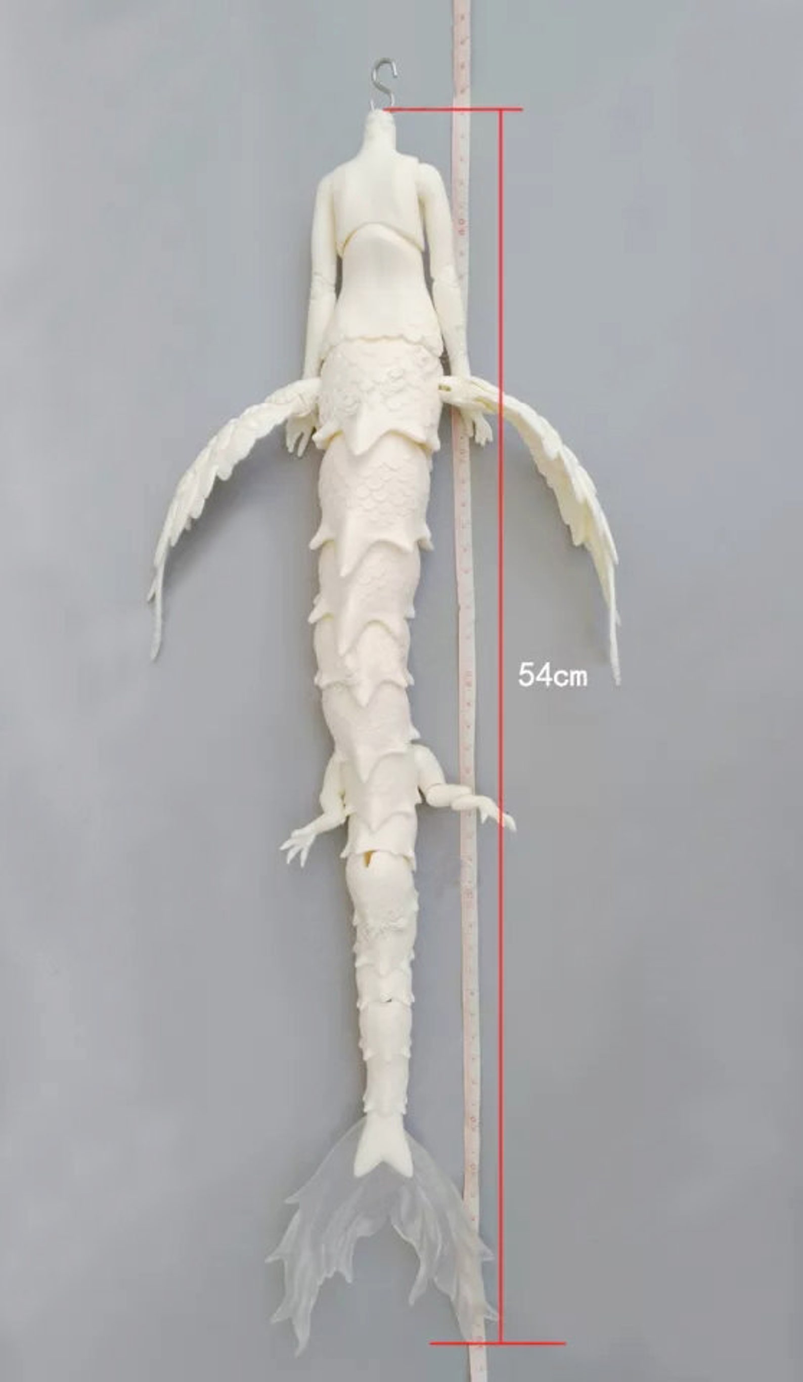 Mermaid Bjd Doll 1/4 Ball Jointed Resin Doll Blank Doll - Etsy