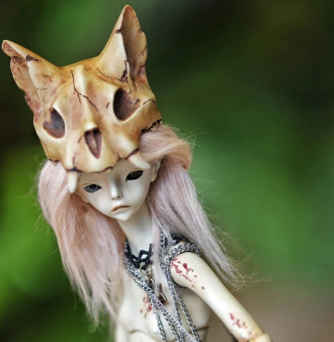 Wolf Bjd Doll 1/4 ART OOAK Doll Art Doll for Collection Ooak - Etsy