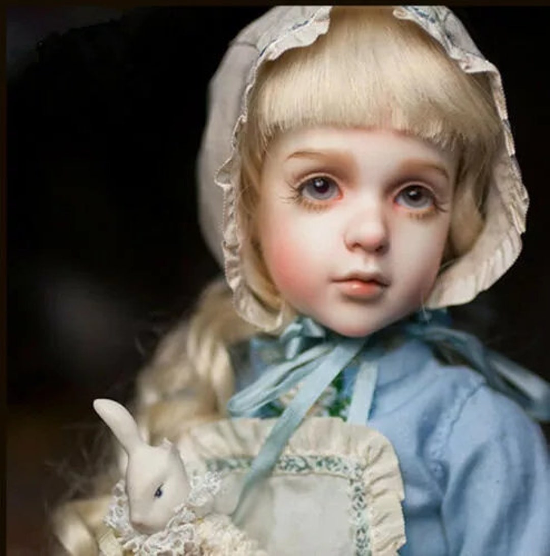 Little Alice Girl Bjd Doll 1/4 Woman Doll Resin Ball Jointed Handmade ...