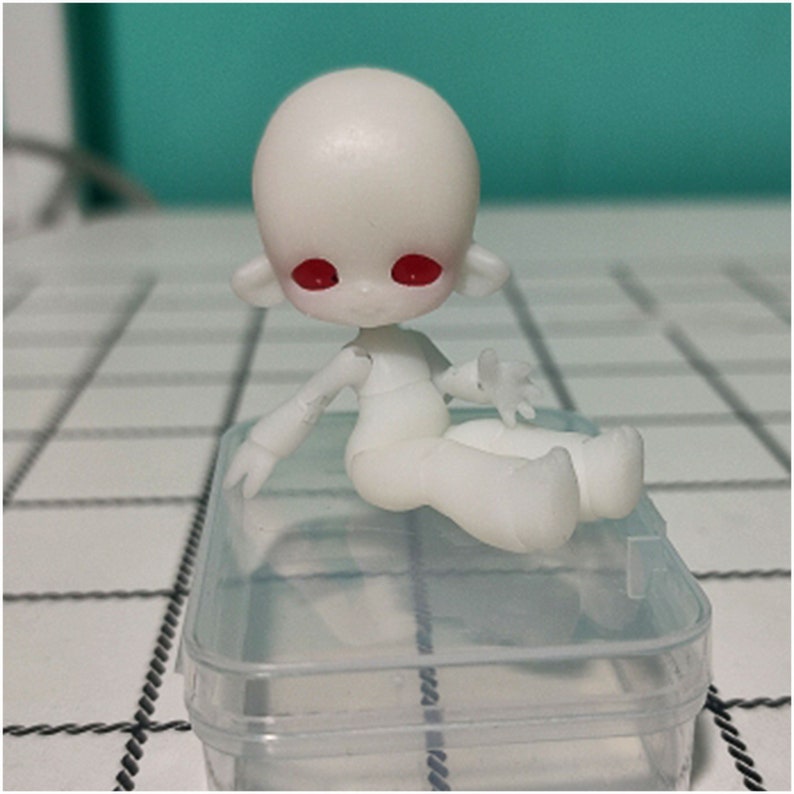 Tiny Doll 3D Print Resin Miniature Doll 6cm Ball Jointed Doll - Etsy
