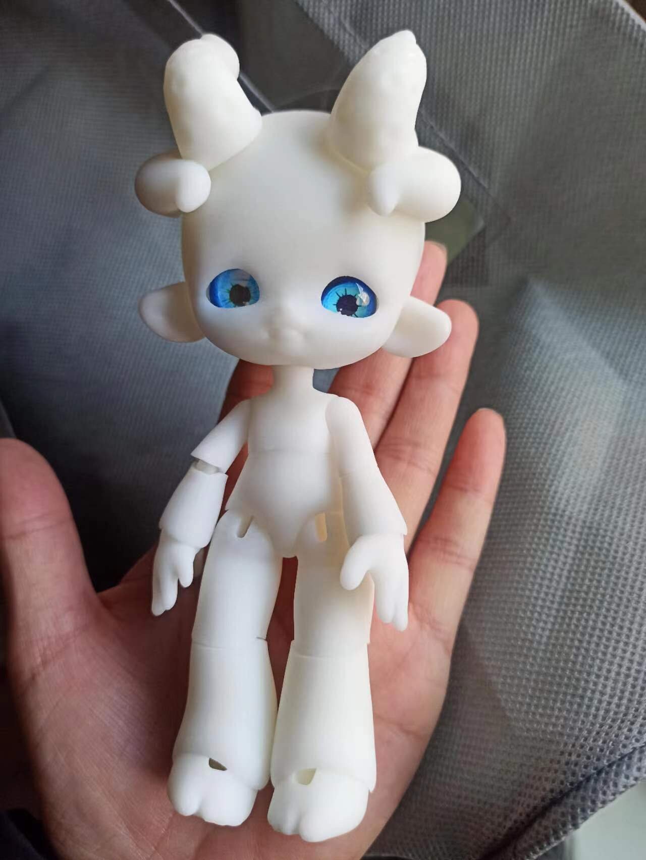 Bjd Doll 1/8 Bull Doll Multi-joint Doll for Begginer - Etsy