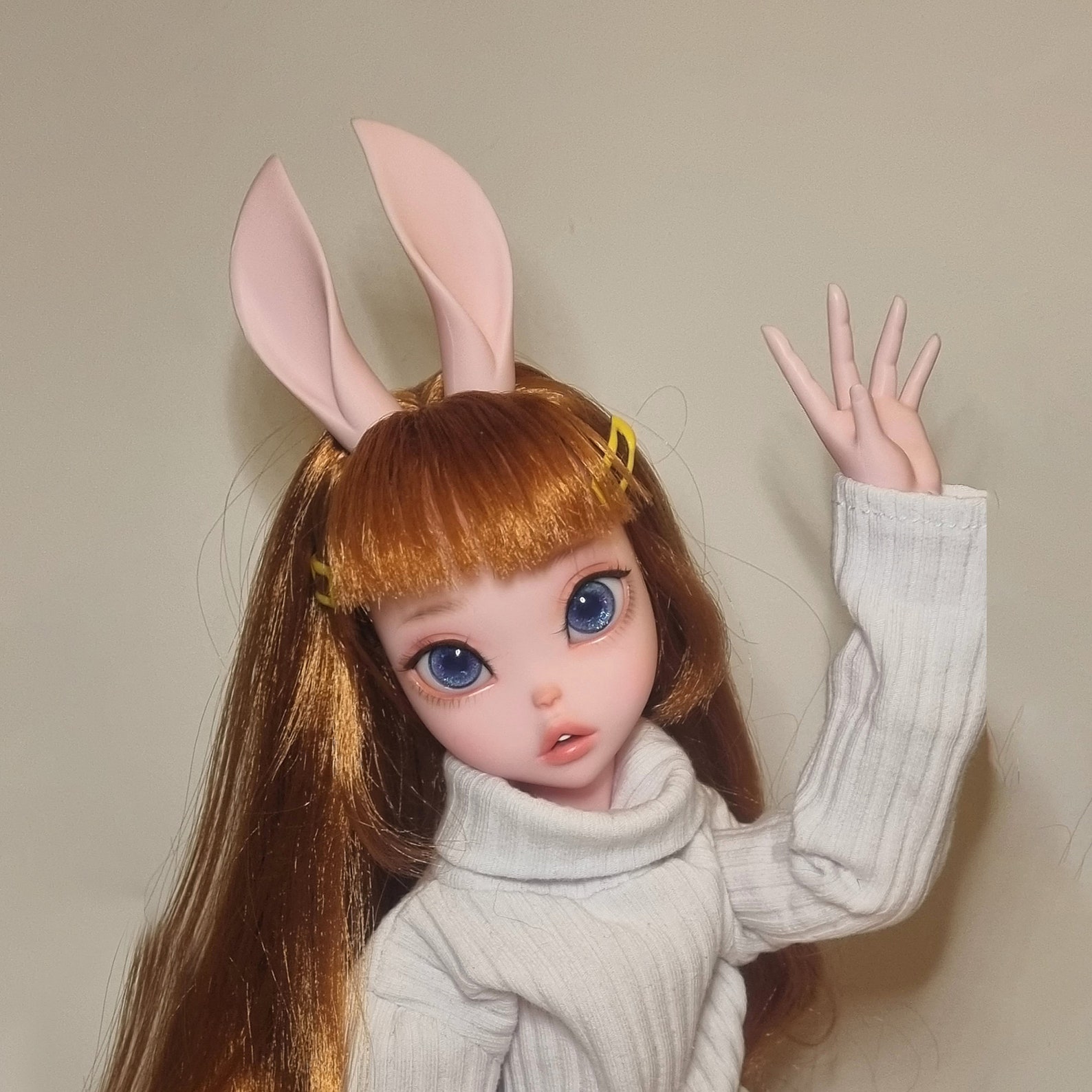 1/4 BJD Doll Cute Bunny Girl Ball Jointed Doll - Etsy
