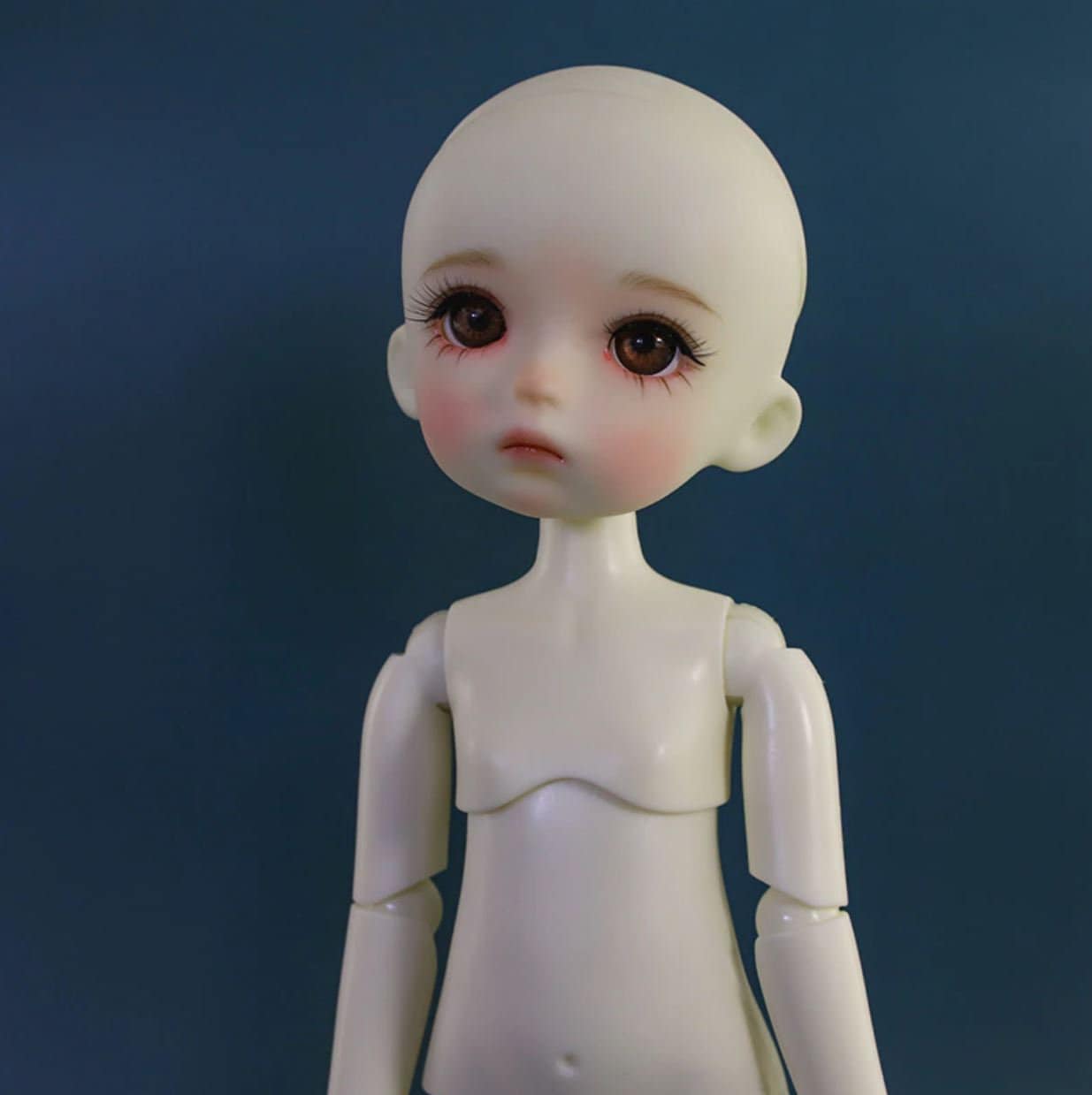 28cm Nude BJD Doll, 1/6 Mechanical Joint Body, Open Head - Etsy
