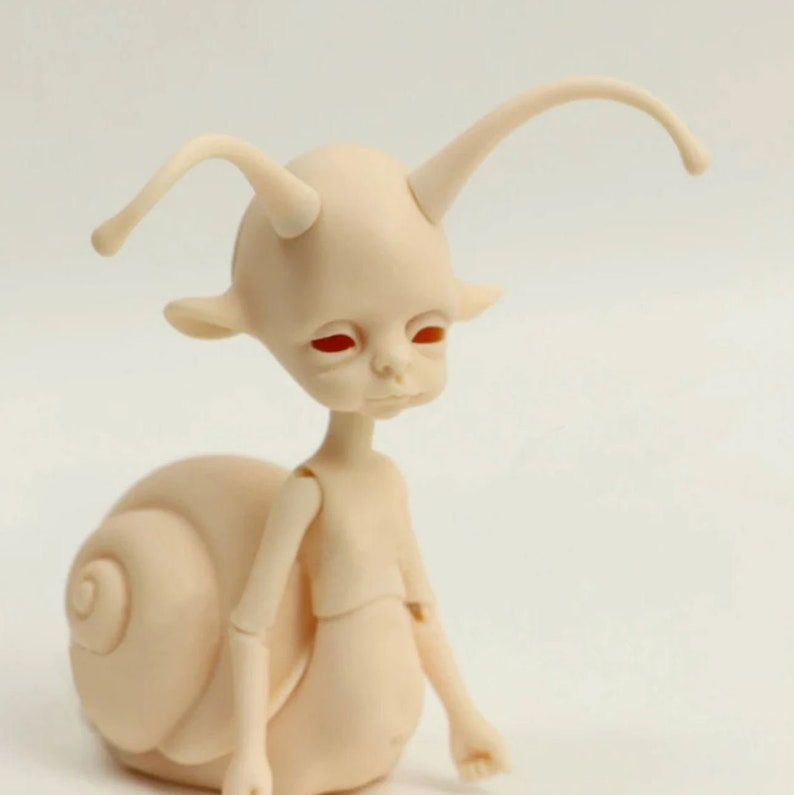 Snail 1/8 BJD Ball Jointed Art Doll for Collection Ooak - Etsy