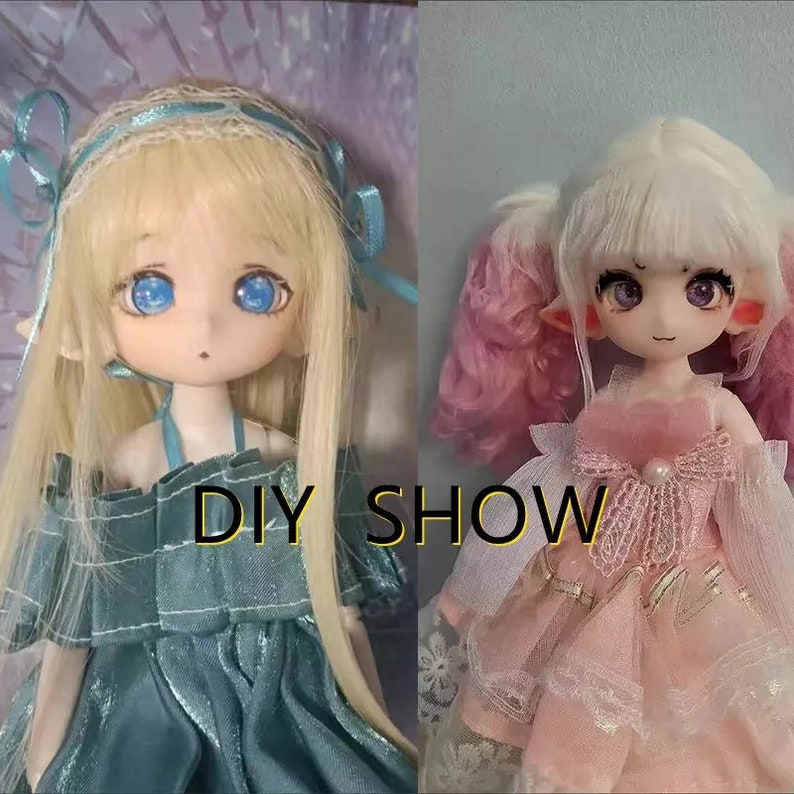 Bjd Doll 1/6 ELF Doll DIY for Begginer - Etsy